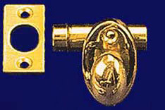 Vintage Hardware & Lighting - Extra Short Deadbolt 1 1/2" Long With 3/4 ...