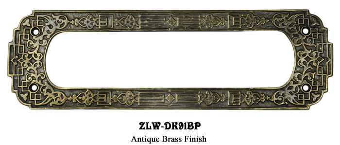 Vintage Hardware & Lighting - Victorian Style Ornate Mail Letter Slot ...